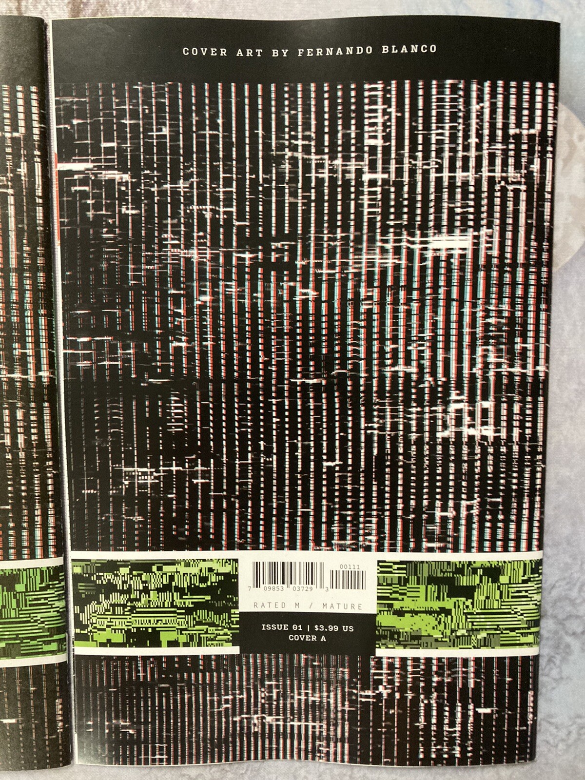 W0RLDTR33 #1 A SET OF 2 MISPRINT & CORRECTED CVR BLANCO COMIC BOOK ...