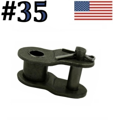 #35 Offset Links (10 pack) for #35 roller chain 3/8" Pitch | eBay