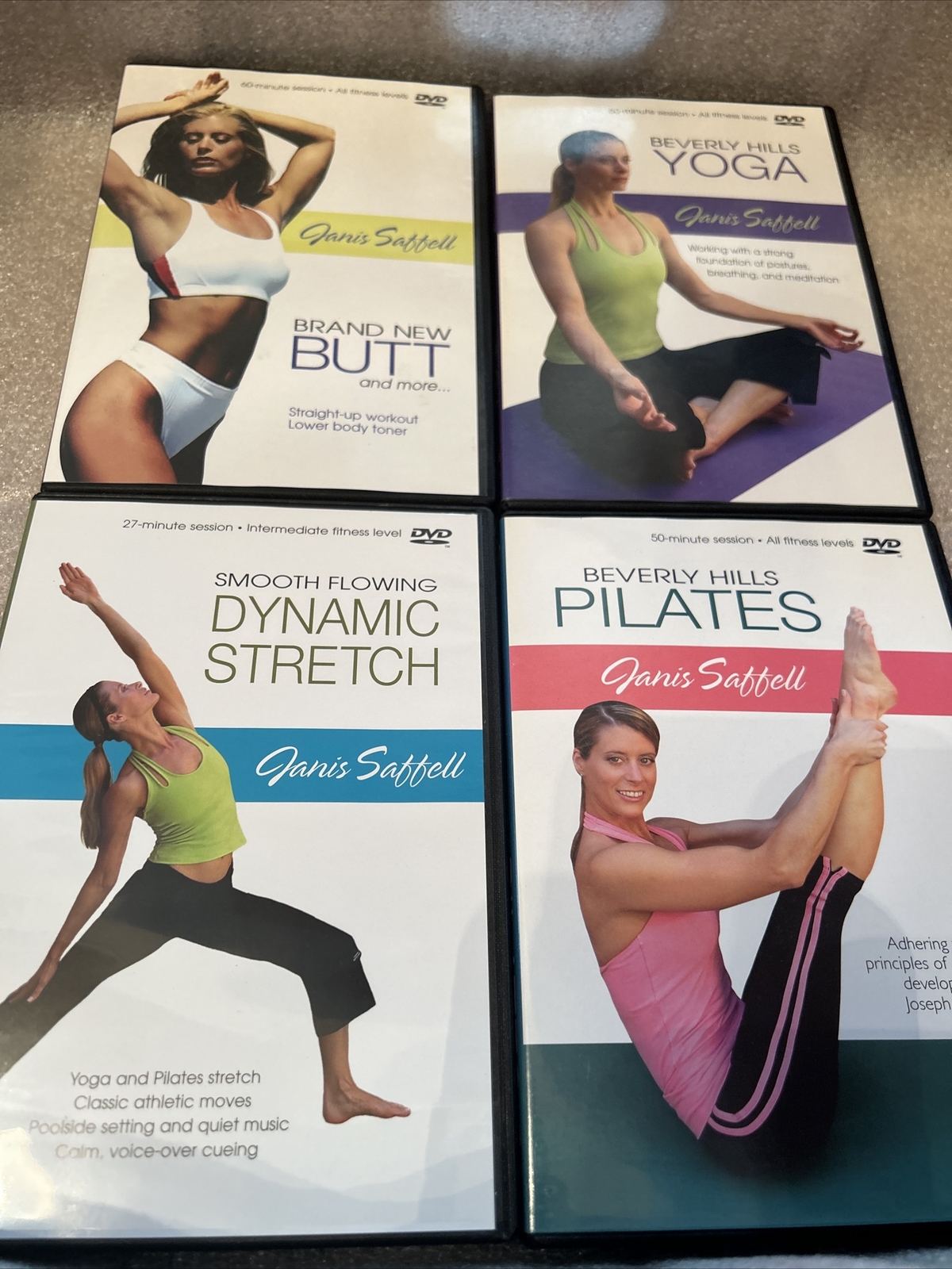 Janis Saffell - Beverly Hills Workout (DVD, 2007) Full Screen ...