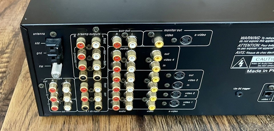 Adcom Digital Processing Tuner Preamplifier GTP-830 — Partially Tested ...