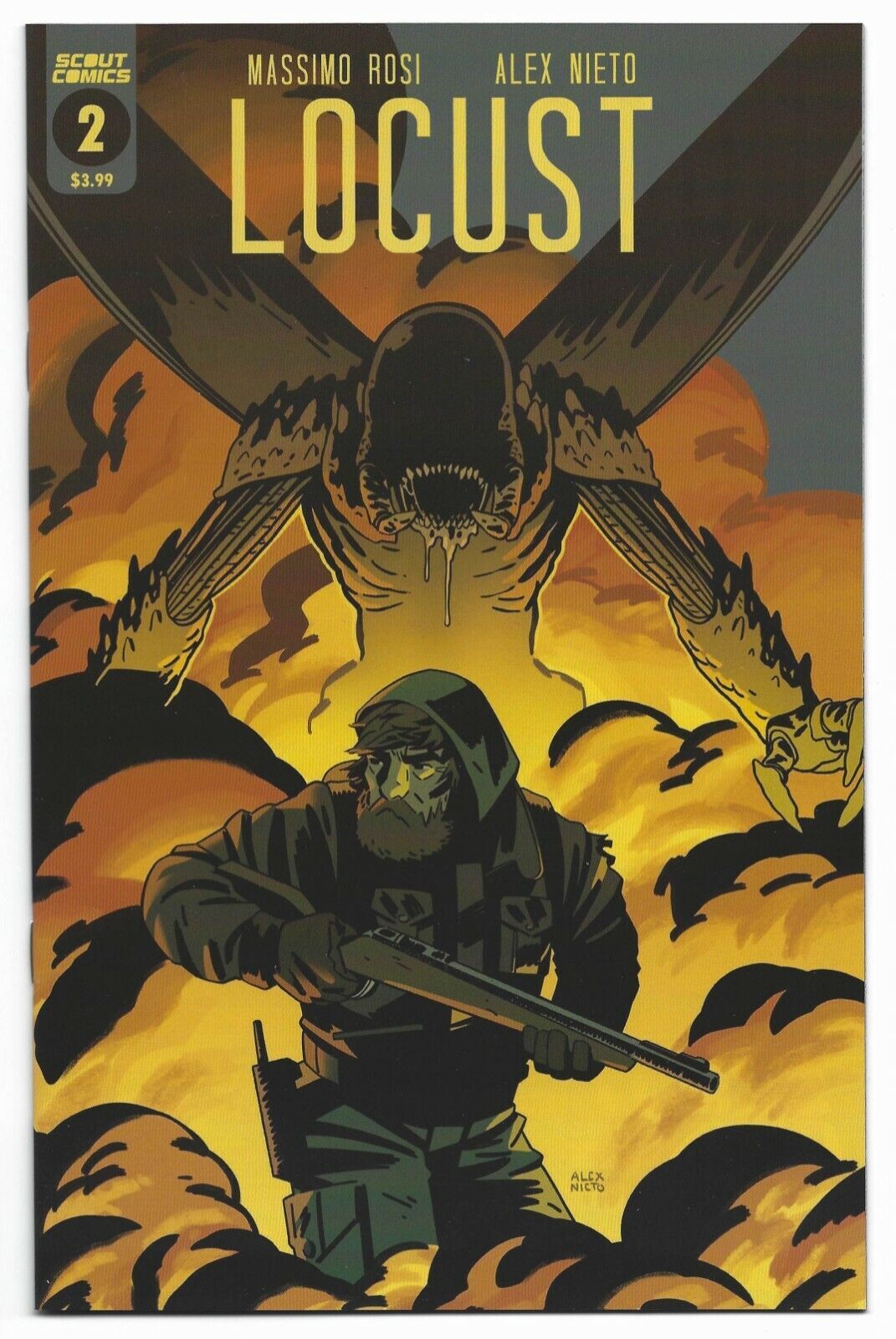 Locust #2 2021 Unread 1st Print Alex Nieto Cover A Scout Comic Book ...