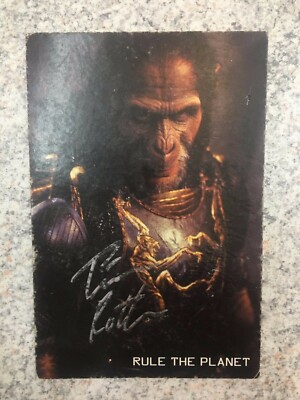 TIM ROTH SIGNED AUTOGRAPHED 'THADE' PLANET OF THE APES PROMO POSTCARD ...