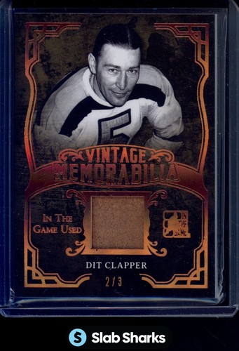 2017 IN THE GAME USED #WM-11 DIT CLAPPER VINTAGE MEMORABILIA RELIC ...