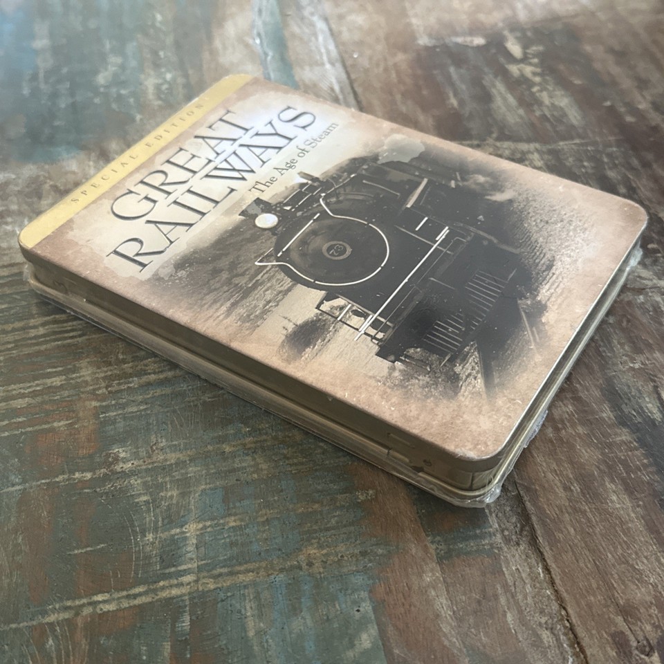 Great Railways: The Age of Steam (DVD BOX SET) Steel Case 628261077496 ...