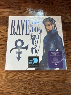 Prince - Rave Un2 The Joy Fantastic 2 x LP Purple Vinyl Album Foil ...