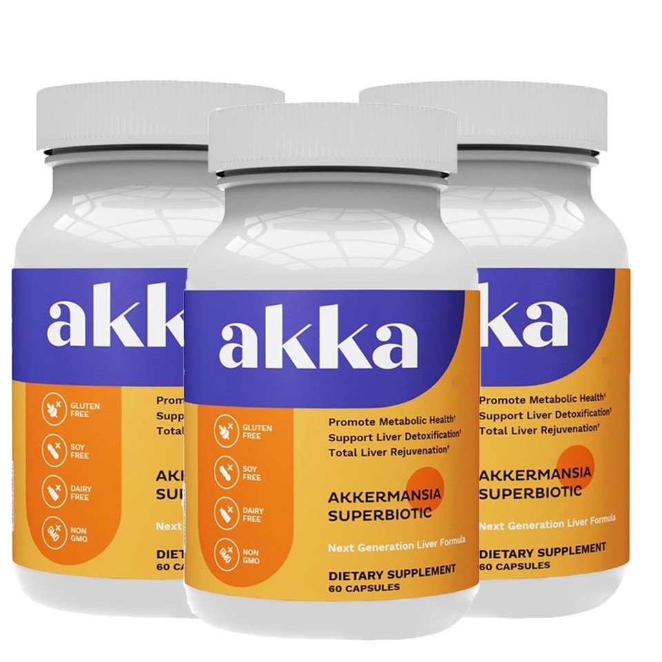 Akka-Premium Liver Cleanse Gut Health Detox & Repair Superbiotic - 60 ...