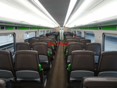 PHOTO 802 007 INTERIOR OF STANDARD CLASS SALOON OF MC NO.834 007 OF ...