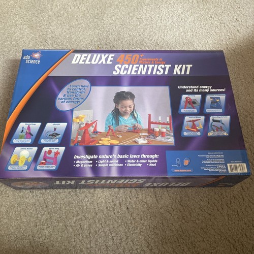 Edu Science - Deluxe Scientist Kit NEVER OPENED. SEALED Physics ...