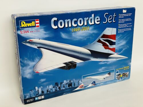 Revell CONCORDE 1969 - 2003 05757 1/144 British Airways Plastic Scale ...