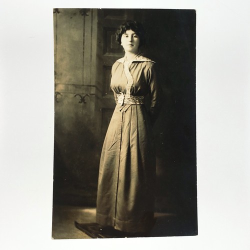 Beautiful Young Woman RPPC Postcard c1910 Warren Oregon Erickson Photo ...