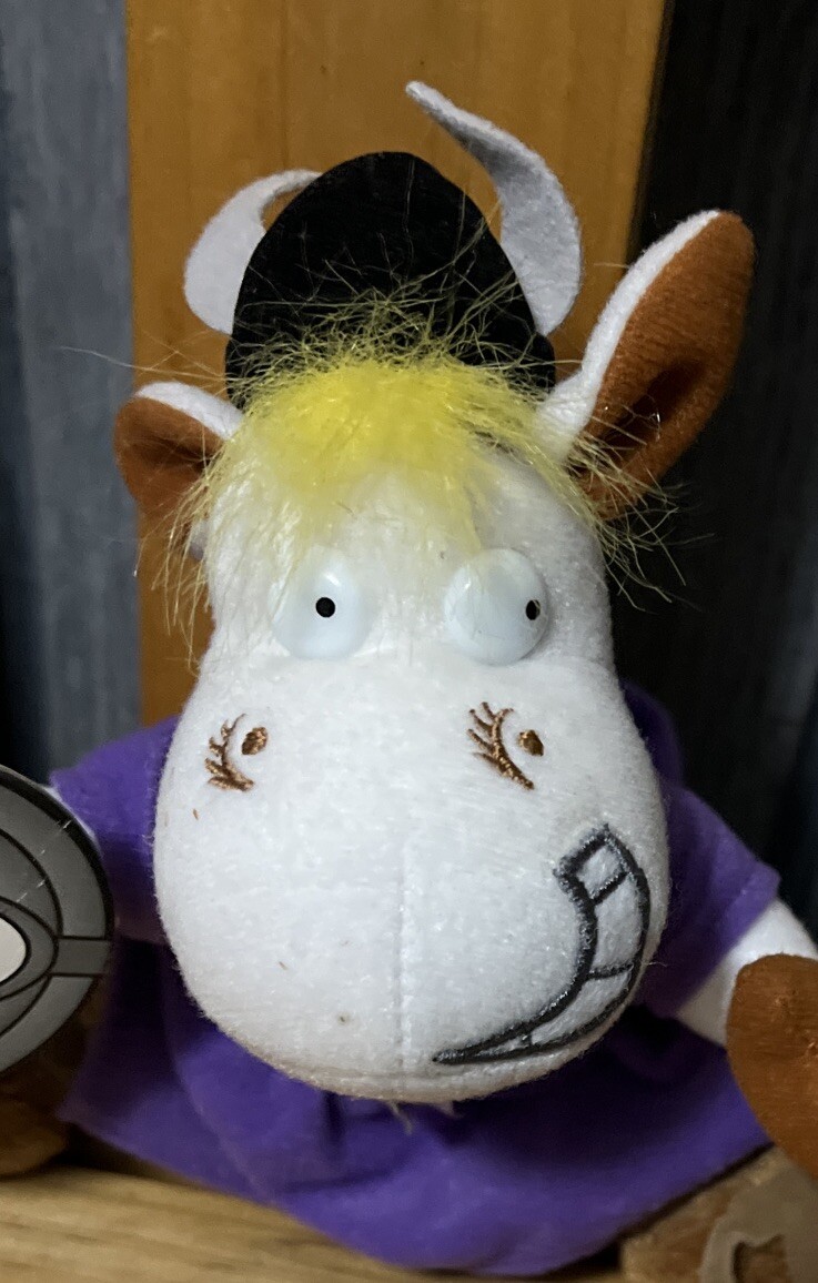 Sargento MooTown Just Say Cheese MN Viking Dressed Cow 6” Rare w/Tag ...