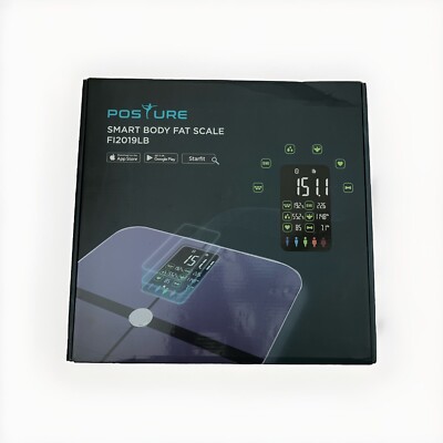 Posture Smart Body Fat Scale Fl2019LB | eBay