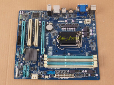 Gigabyte GA-B75M-D3H V1.0 Motherboard LGA 1155 DDR3 Intel B75 Express ...