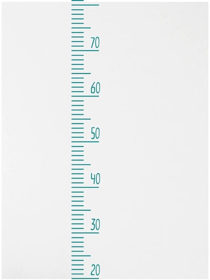 GROWTH CHART Sticker 190cm, Height Chart Wall Decal, Children Measure ...