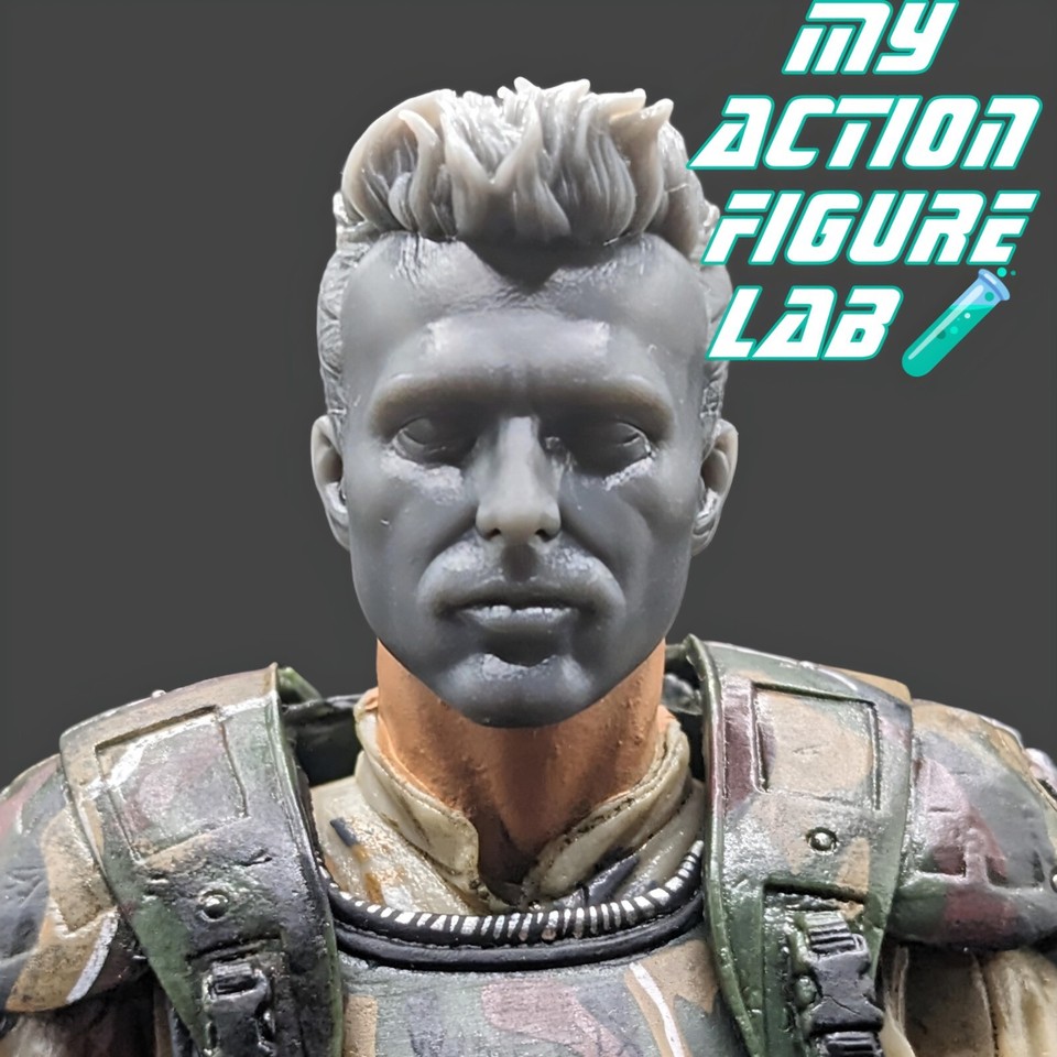 Aliens Colonial Marines 3D Printed Custom Head Sculpt Unpainted | eBay