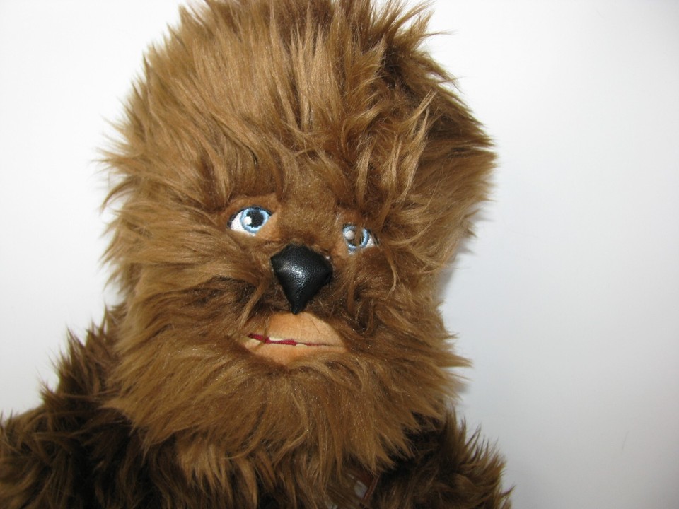 Disney Store Star Wars Chewbacca Chewie Wookie Plush Stuffed Animal 19 inch | eBay