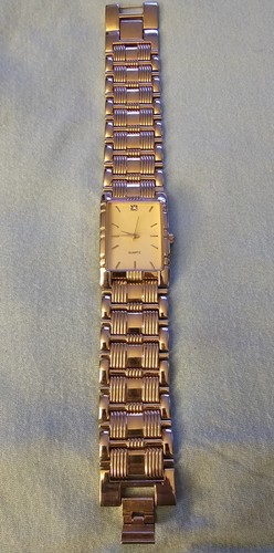 M.Z. Berger Gold Tone Wrist Watch | eBay
