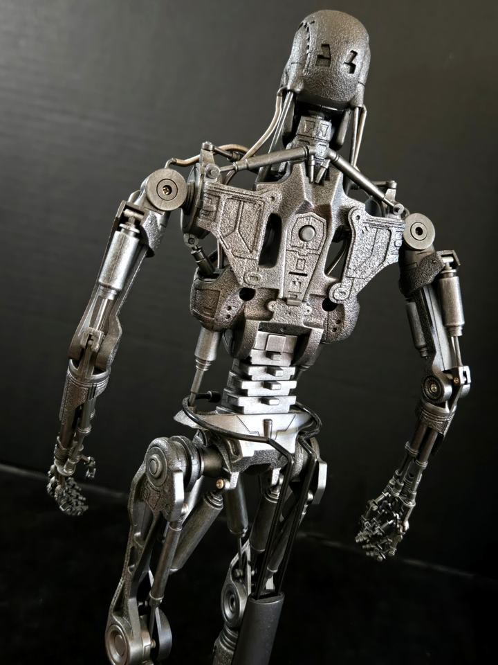Hot Toys MMS94 Terminator Salvation T-700 Endoskeleton 1/6 scale Action ...