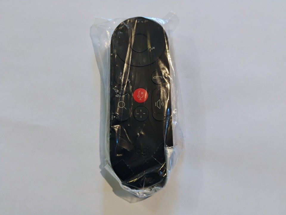 Logitech 952-000058 Rally Bar remote control Bluetooth Webcam Press ...