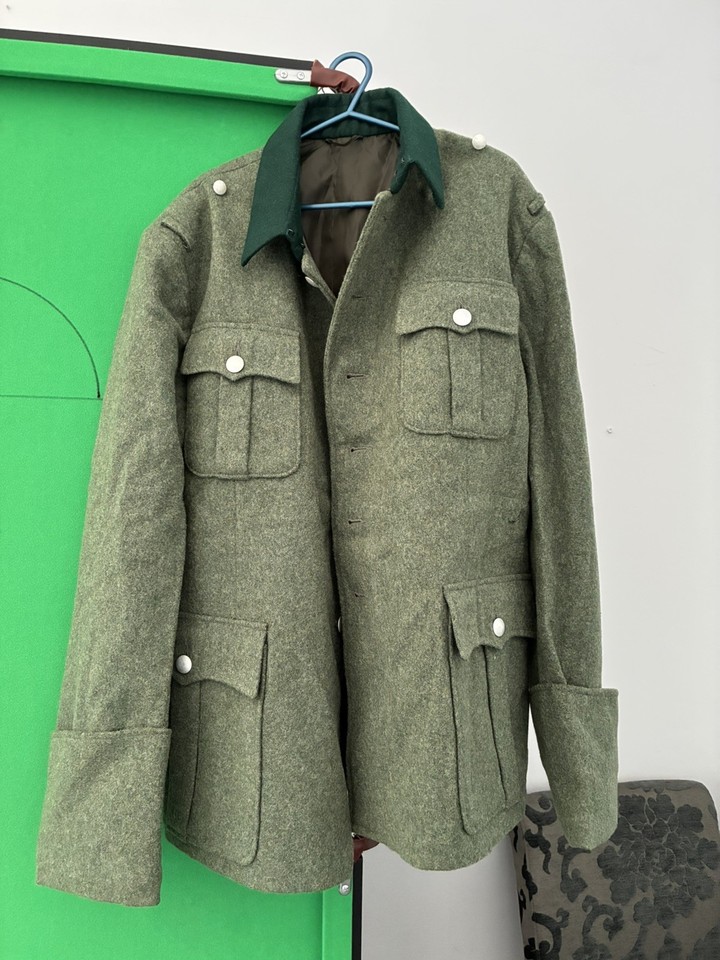WW2 German Army M36/M34 Field Grey Officers Wool jacket possible repro ...