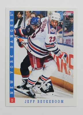 1993-94 Score Hockey Card #94 Jeff Beukeboom | eBay