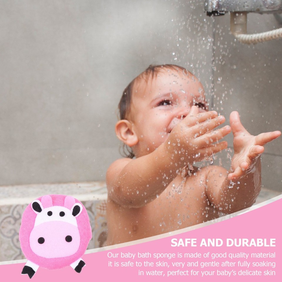 3 Pcs Sponge for Baby Bath Sponges Bathing Infant Shower Cushion | eBay ...