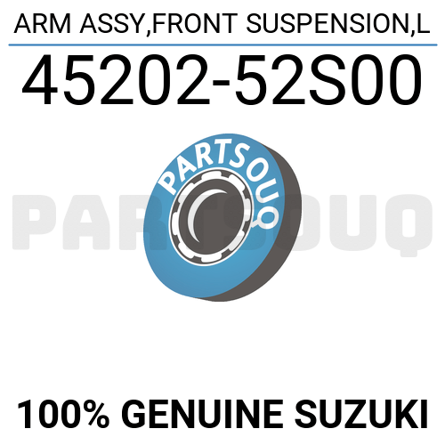 4520252S00 Genuine Suzuki ARM ASSY,FRONT SUSPENSION,L 45202-52S00 | eBay