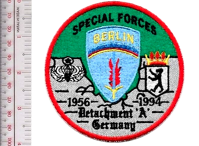 Green Beret US Army Berlin 39th Special Forces Detachment A vel NO ...