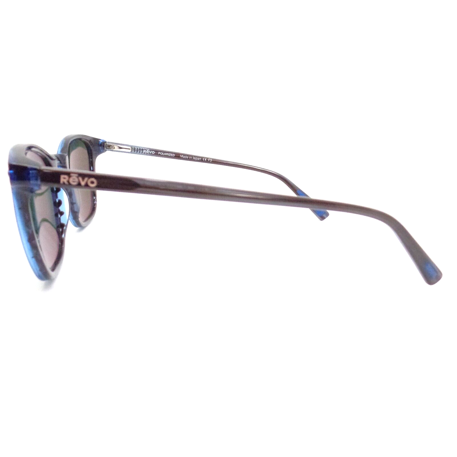 Revo Watson Blue Horn Smoky Green New Sunglasses Authentic | eBay