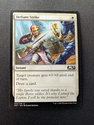 DEFIANT STRIKE #15 MTG Core Set 2021 | eBay