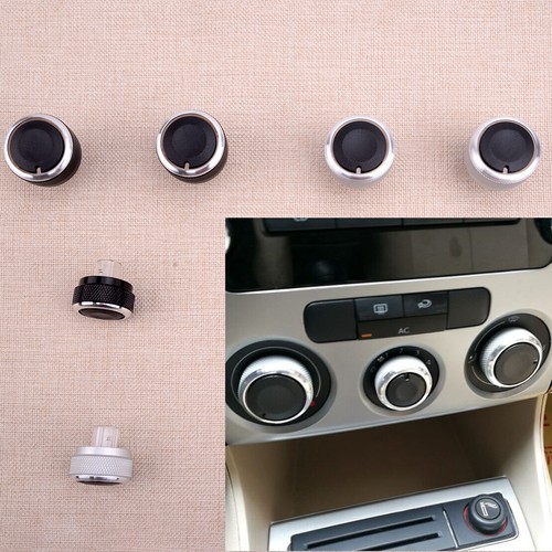 3pcs Air Condition Heater Switch Knob Button Fit For VW Golf Caddy ...