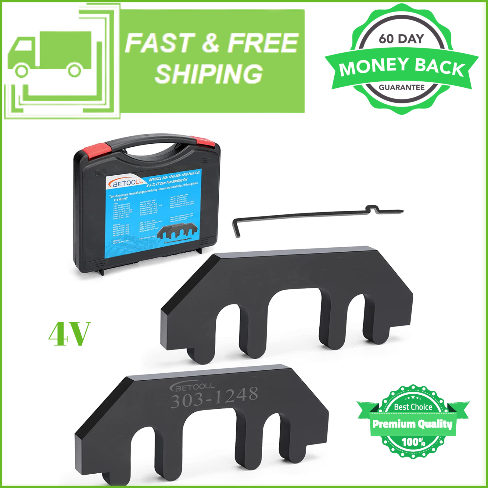 CAM TOOL HOLDING SET For Ford 303-1248 303-1530 1 Set BETOOLL for sale ...
