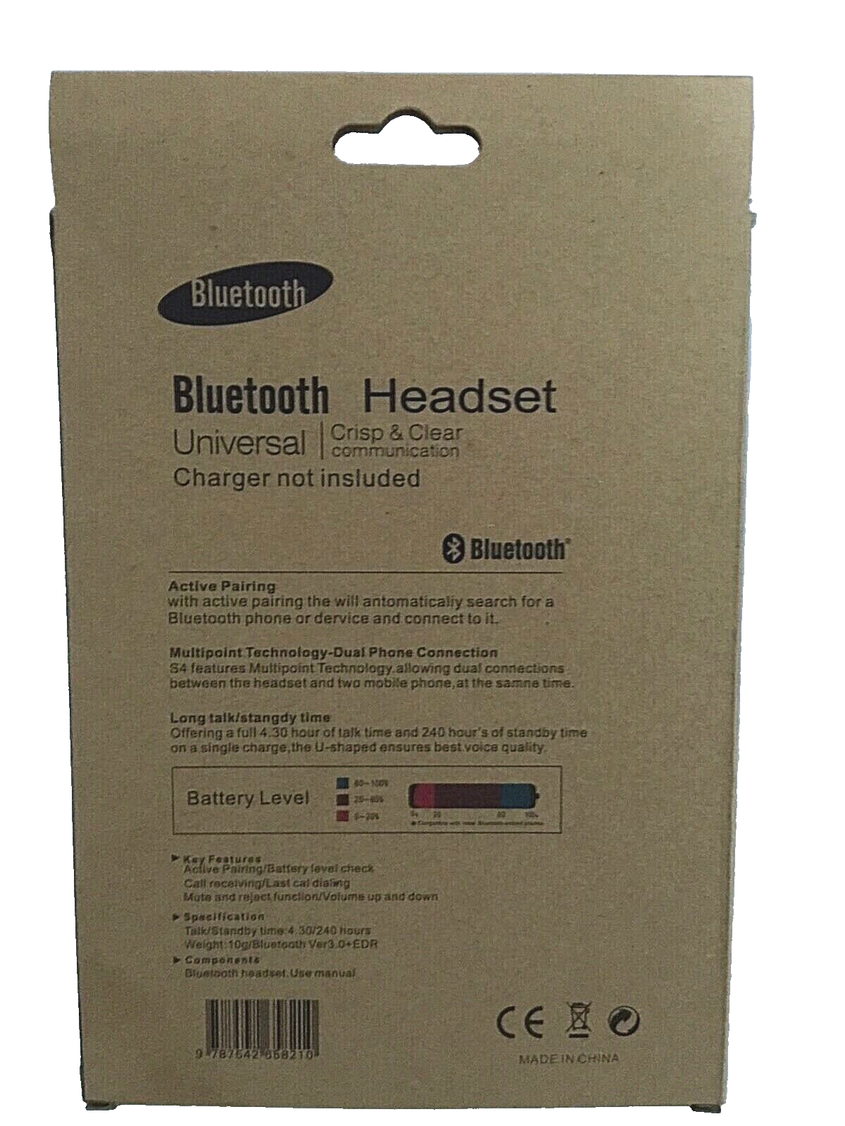 New Universal G9 Bluetooth HM 1000-Headset For All Bluetooth phones, Hi ...