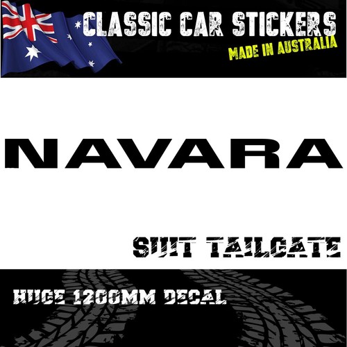 NAVARA D40 D22 NP300 4x4 turbo diesel Decal Stickers for nissan ...