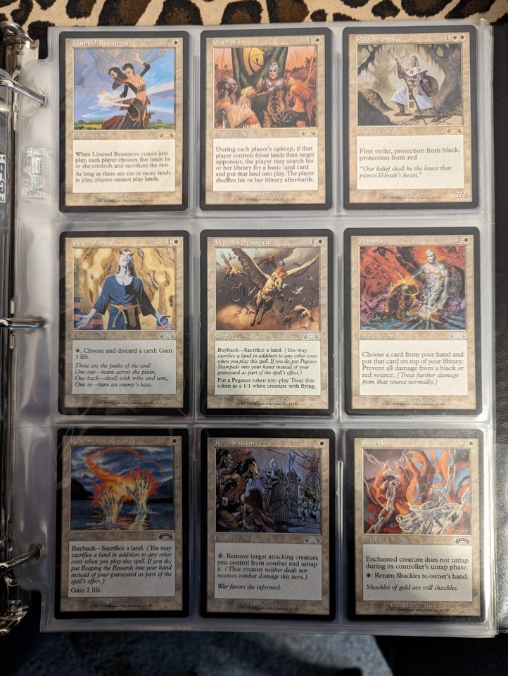 Magic the Gathering MTG Exodus A Complete Set NEAR MINT (NM) English | eBay