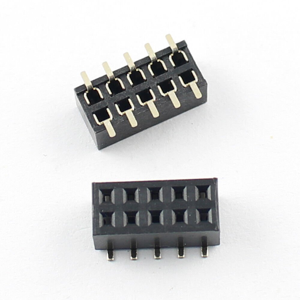 5Pcs 2mm 2.0mm Pitch 2x5 Pin 10 Pin Female Dual Row SMT SMD Pin Header ...