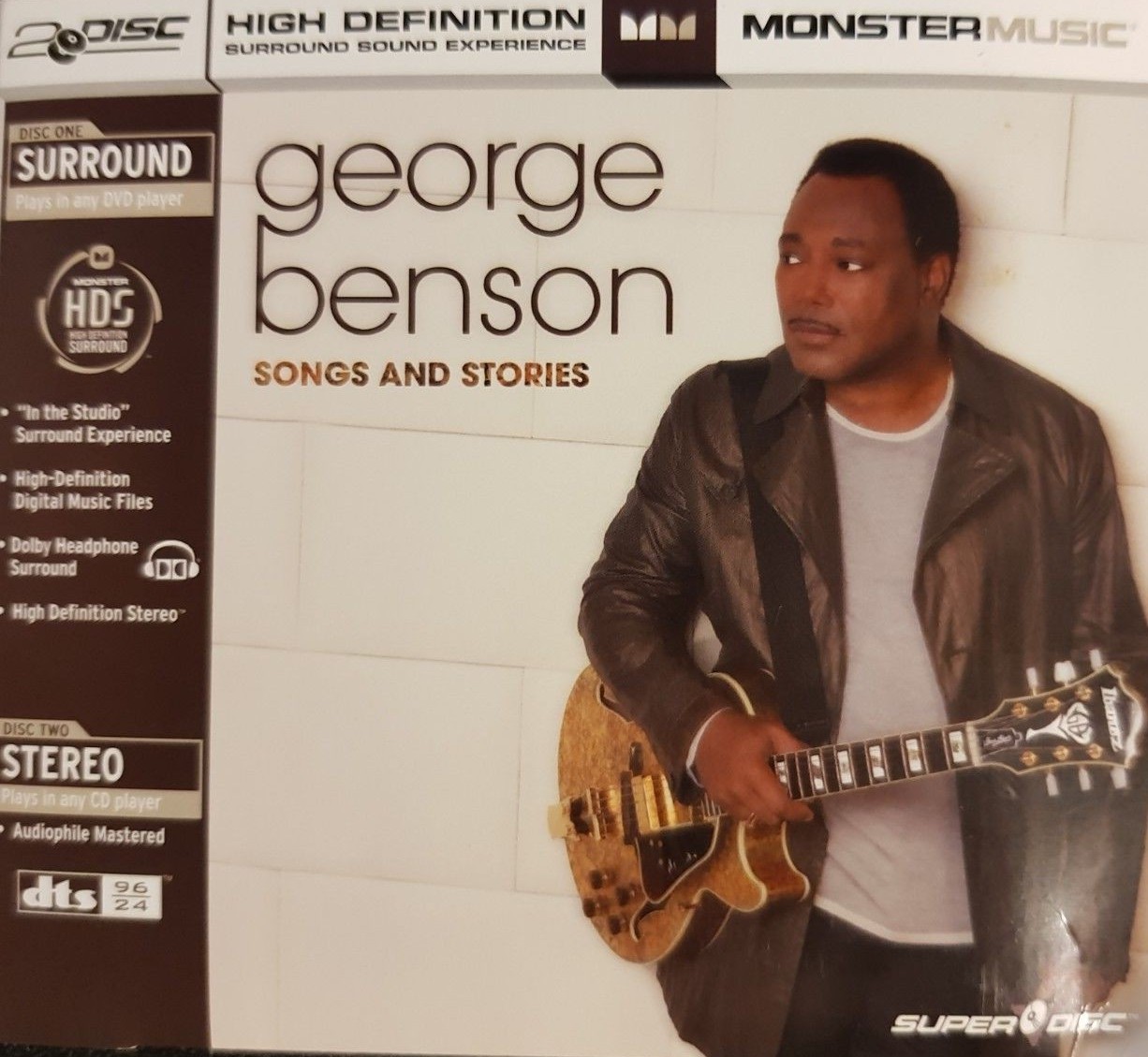 GEORGE BENSON - Songs And Stories [ + Audio ] - 2 CD/SUPER DISC/ DTS/96 ...