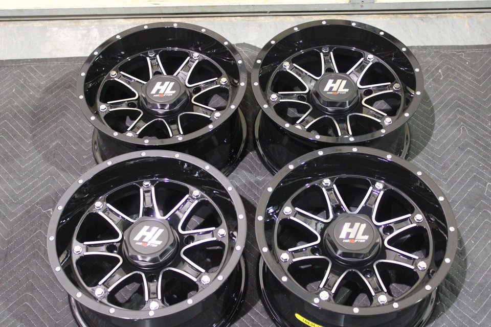 CAN AM DEFENDER HD9 14" HL4 ALUMINUM ATV / UTV WHEELS ( SET 4 ) CAN1CA ...