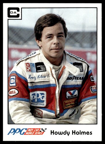 1984 CDA PPG Indy Car World Series - Howdy Holmes #3 for sale online | eBay