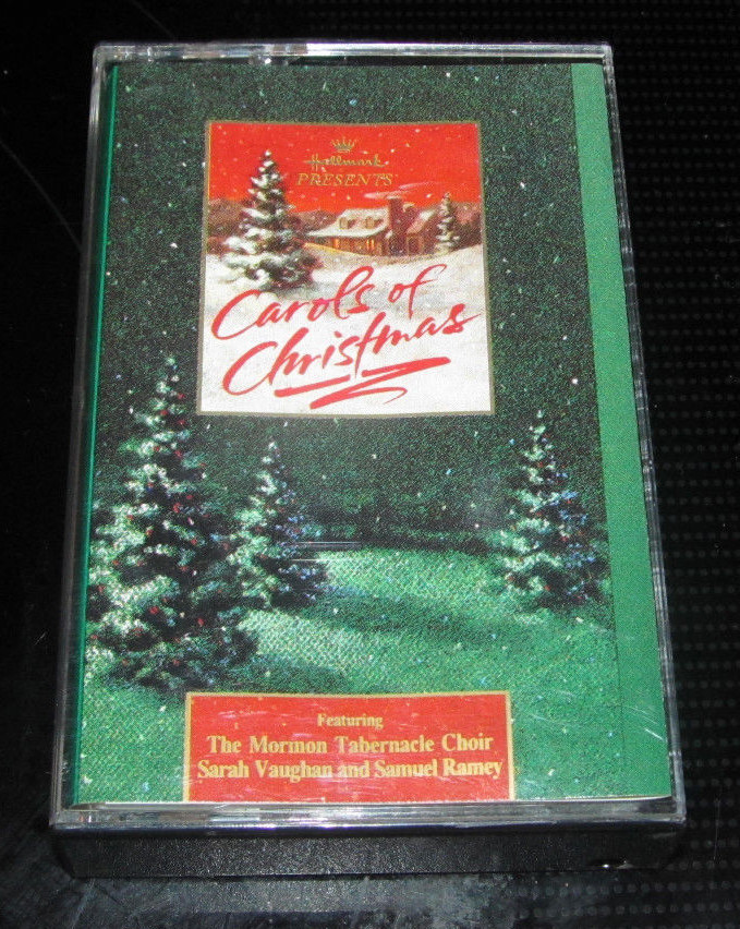 4 Christmas Music Cassette Tapes Hallmark True Value Happy Holidays ...