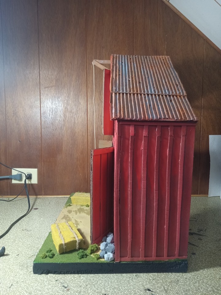 friday the 13th Part 3 Barn Diorama For 8 Inch Jason Voorhees NECA ...