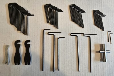 RC Tools Lot - Allen Wrench Lot, Turnbuckle Tools, 4-way Wrench | eBay