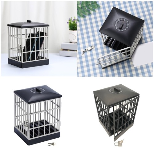 Portable Phone Jail Lock Box Timers Security Device for Home School ...
