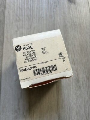 Allen-Bradley 800E-A6PR5 Yellow Plastic Guard for 800E Type Button | eBay