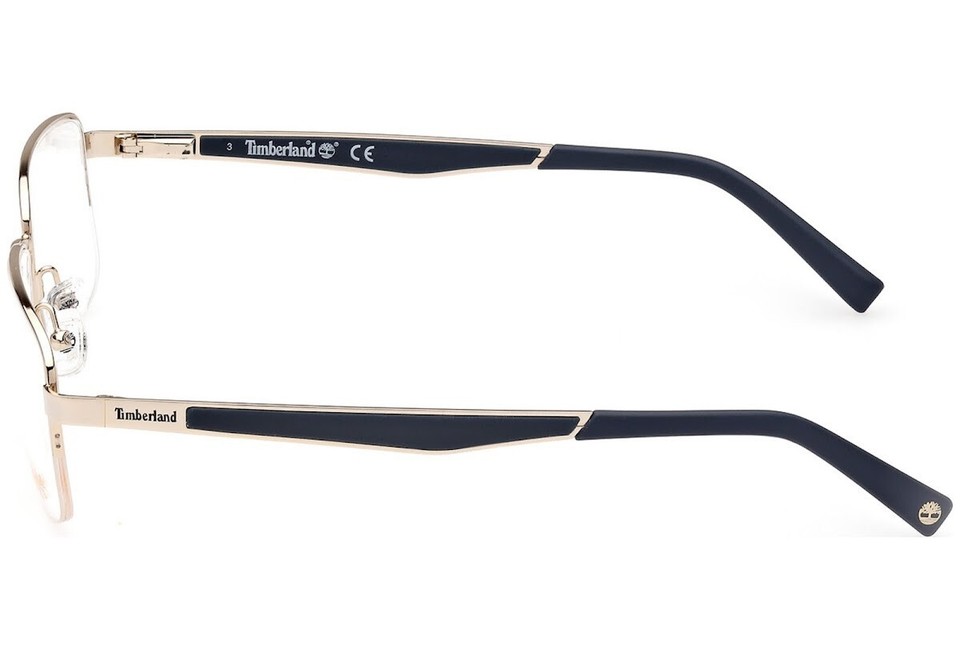 Timberland TB1787 032 Gold Metal Semi Rim Optical Eyeglasses Frame 56 ...