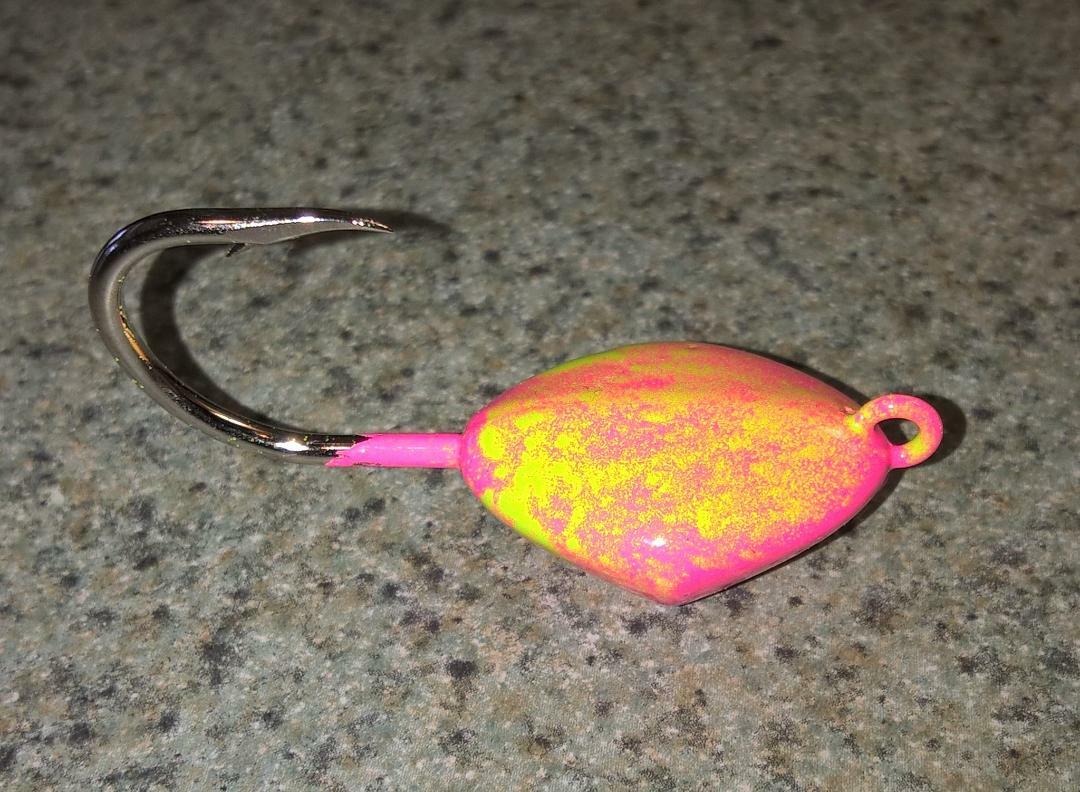 5PK TOG BLACKFISH Electric Chicken SHEEPSHEAD Ocean Sea Sweeper JIGS ...