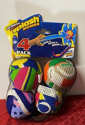 The Original Splash Bombs 4-Pack Water Toy | eBay