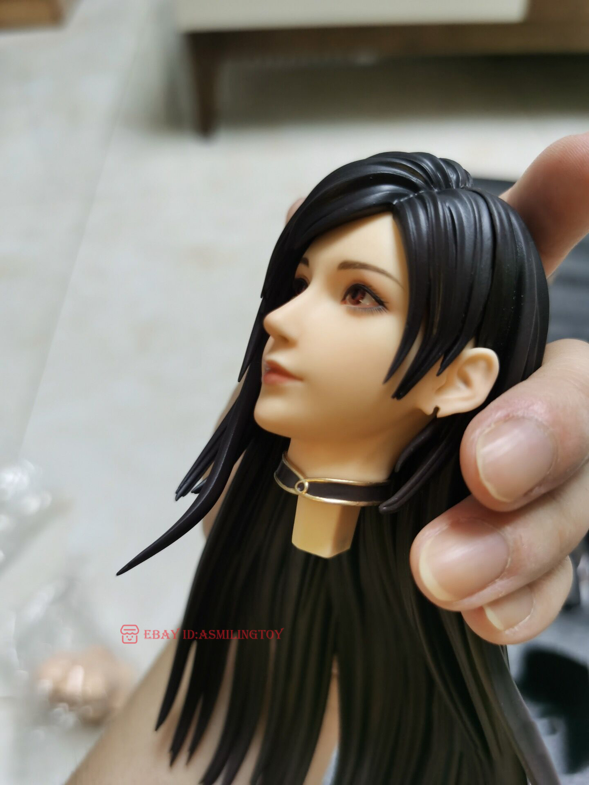 1/4 FA Studio FF7 TIFA GK Black Limited Edition Resin Statue In Stock ...