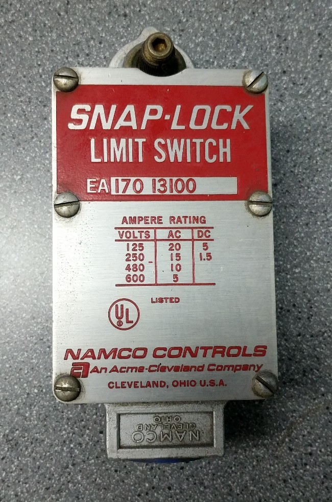 EA170-13100 Namco Snap-Lock Limit Switch | eBay