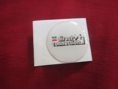 DODGE CHARGER CHALLENGER CORONET DART MOPAR DIRECT CONNECTION 1" DECAL ...